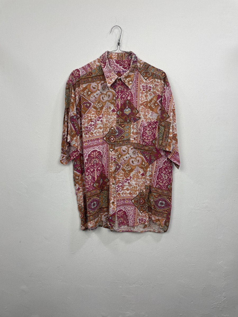 Camisa Estampado India XL – Flama Vintage