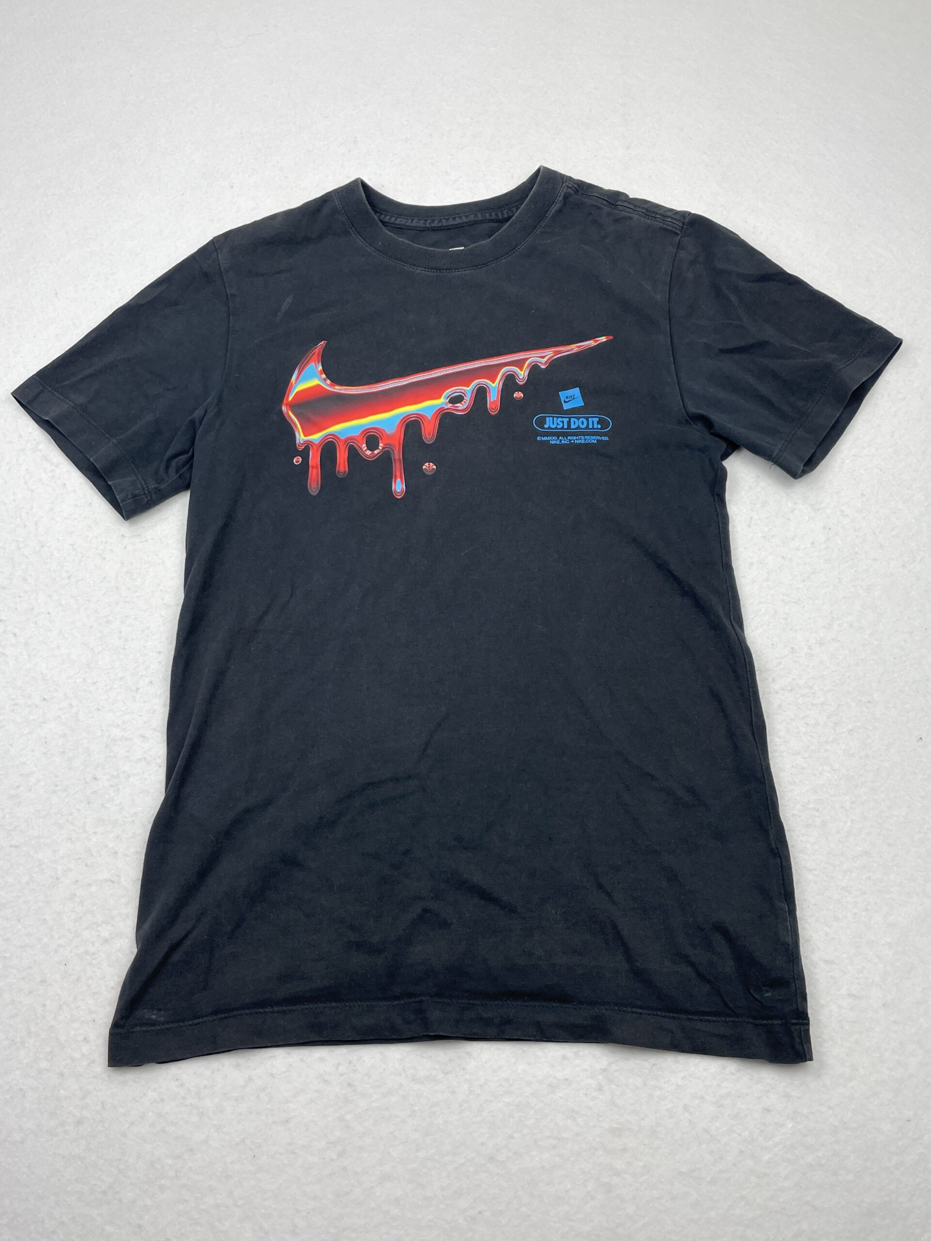 Camiseta Nike Caramel Logo XS – Flama Vintage